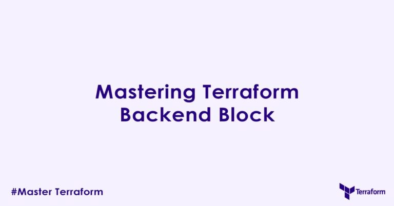 Mastering Terraform Backend Block - ckdbtech