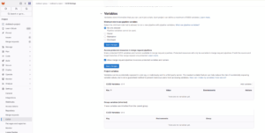 GitLab CI/CD - Variables - ckdbtech